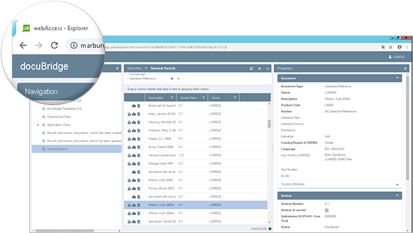 What's new in LORENZ docuBridge | LORENZ Life Sciences